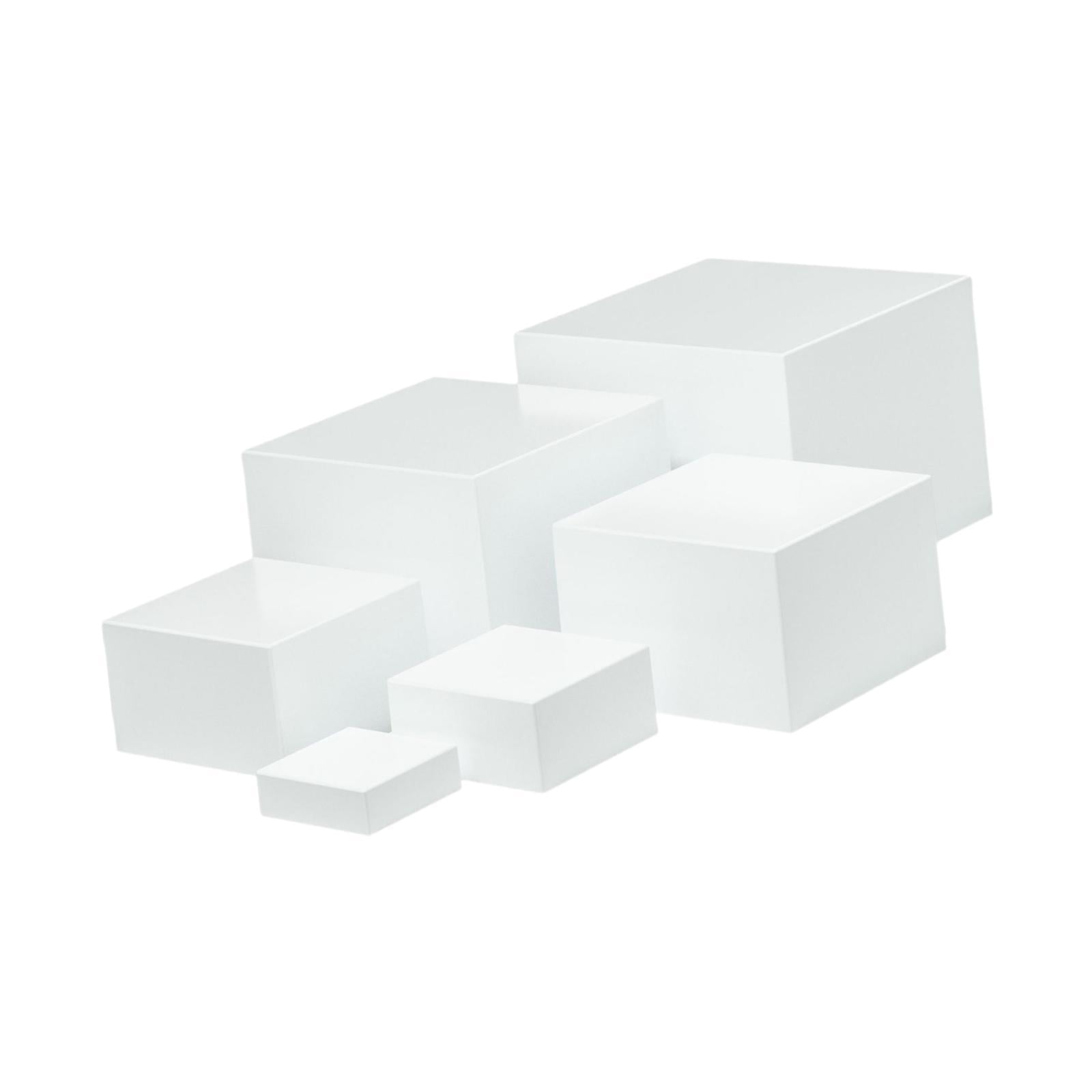Click here for Luzkey 6 Pieces Buffet Riser Acrylic Cube Display... prices