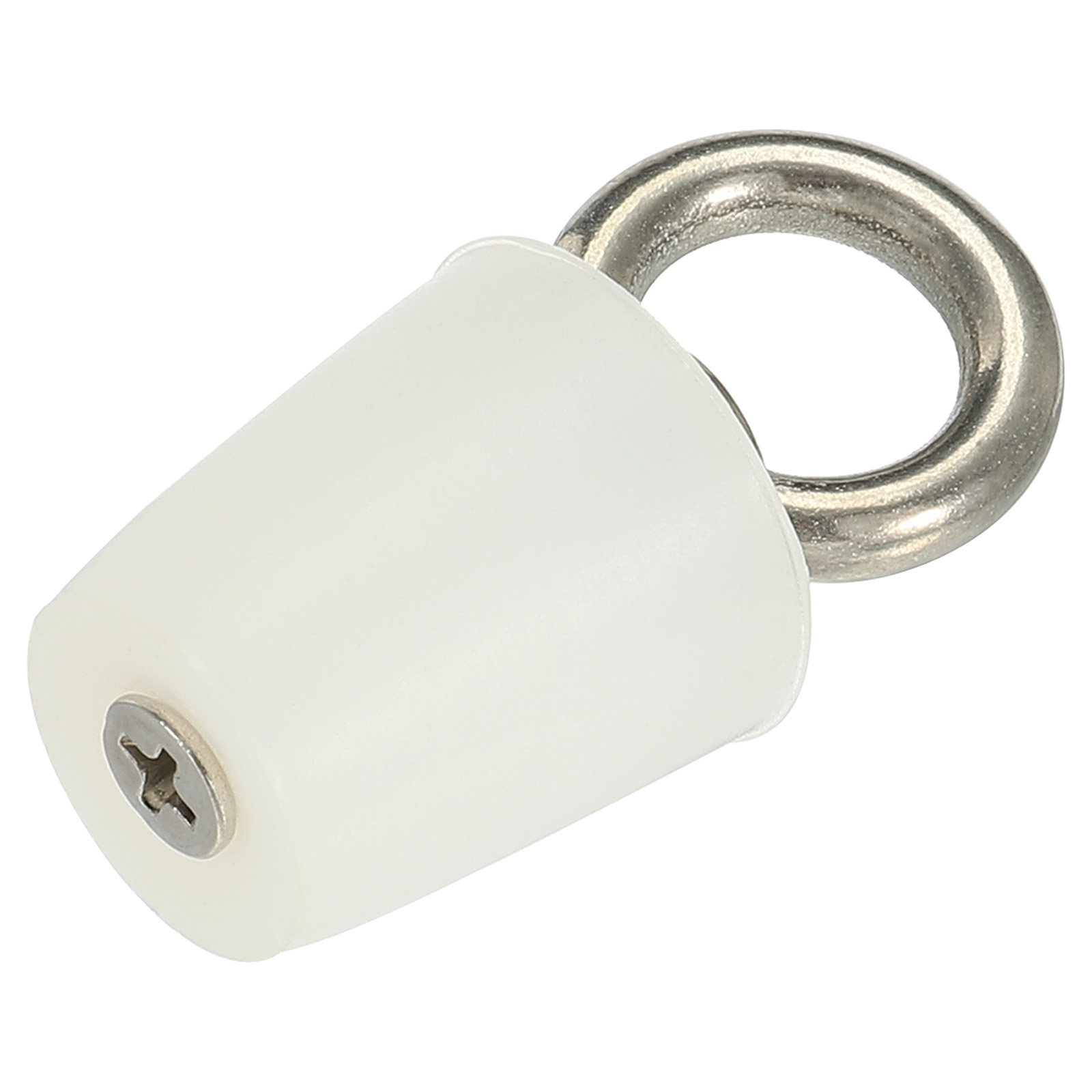 Uxcell 17mm to 23mm Silicone Rubber Tapered Plug with Ring Solid White ...