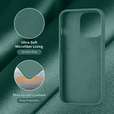Silicone Case for iPhone 13 Pro Max - Shock-Absorbent- Liquid silicone ...