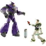 Disney and Pixar Lightyear Crystal Grade Buzz Lightyear Vs. Zurg Clash Toy Pack, Movie ...