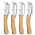 4PCS Stainless Steel Sugarcane Peeling Knife – Multifunctional ...