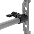 15mm Single Rod Clamp Holder With 3/8inch Thread Screw Anti Twist ...