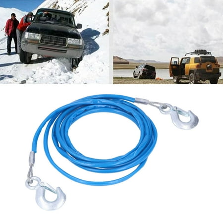 Trailer Tow Cable,4m/13.12ft Long Security Steel Security Steel Cable ...