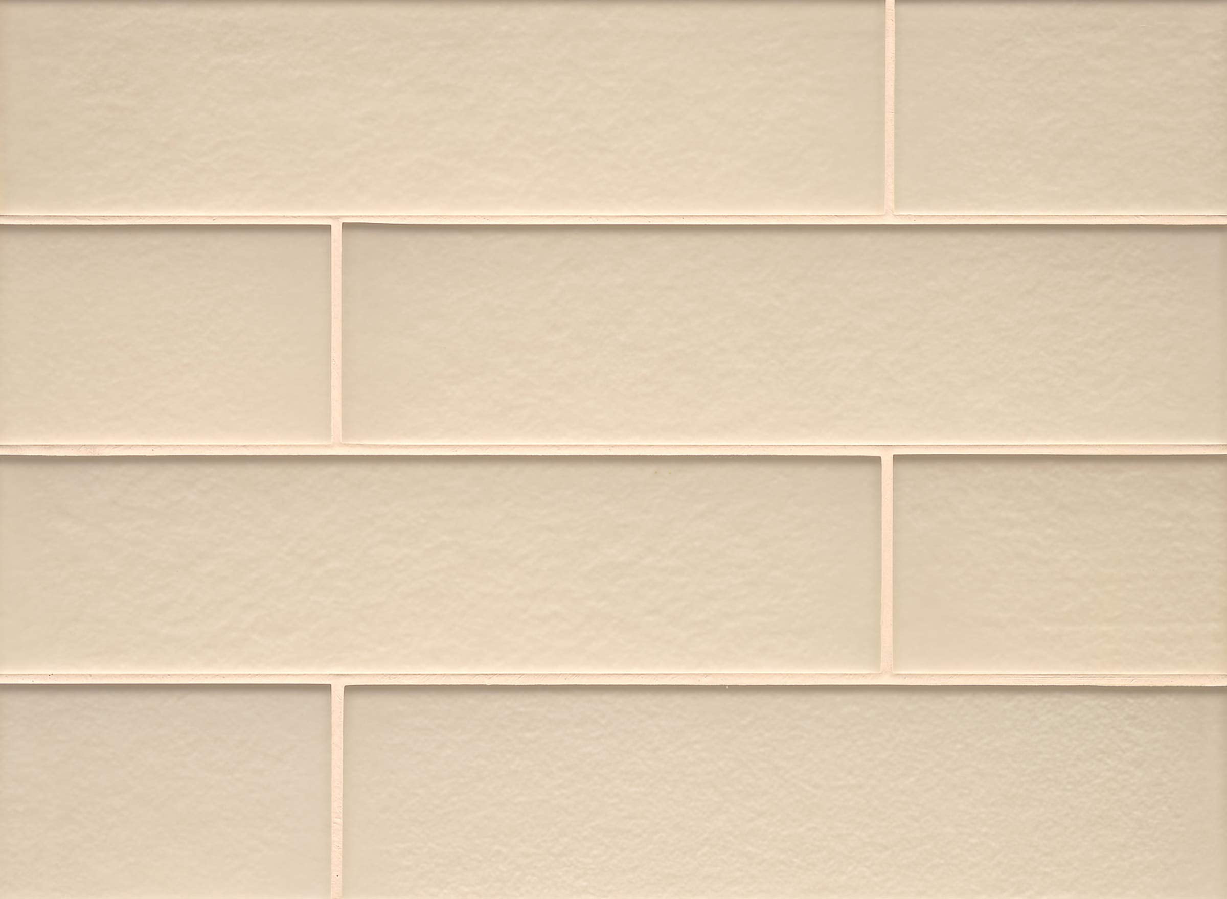 Bedrosians Manhattan Matte Glass Tile 4" x 16", Cashmere (20-Pack, 8.88 ...