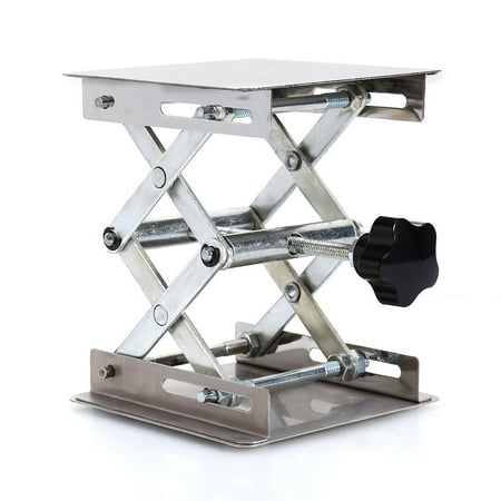 100X100mm Laboratory Lifting Platform，45mm-150mm Stainless Steel Lab ...