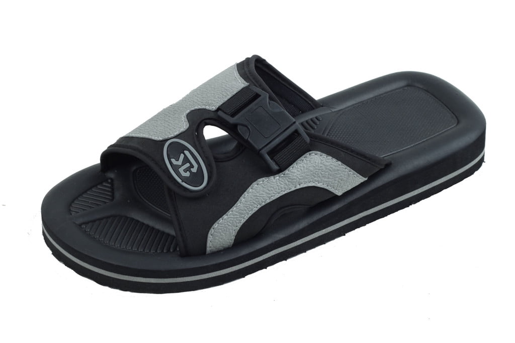 Starbay Men's Open Toe Slide Sandals - Walmart.com
