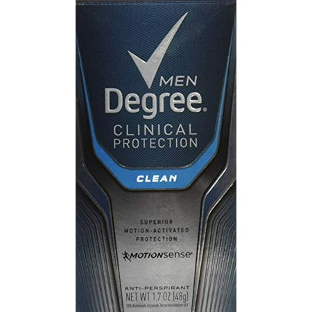 Degree Men Clean Clinical Antiperspirant Deodorant 1.7 oz | Walmart Canada