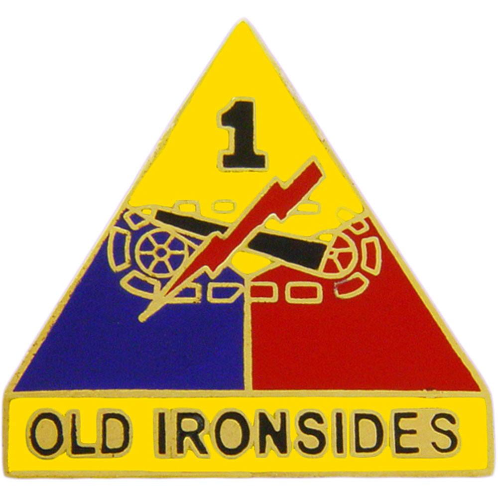 U.S. Army 1st Armored Division Pin 1" - Walmart.com
