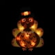 16" Lighted Thanksgiving Turkey with Pilgrim Hat Window Silhouette ...