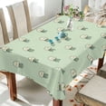 60x120in Square Printed Tablecloth Easy-Care Decorative Table Cloth for ...