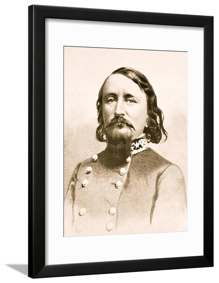 General George Pickett, CSA Framed Print Wall Art - Walmart.com