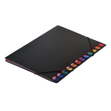 Abody Expanding File A4 Folder Files Organizer with Elastic String 24 ...