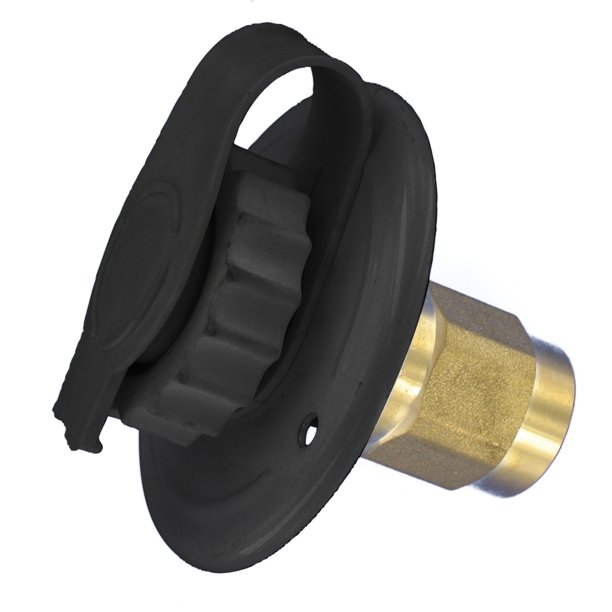 2-3/4 Flange Water Inlet Valterra Flush-Mount Water Inlet - 2-3/4" FPT ...