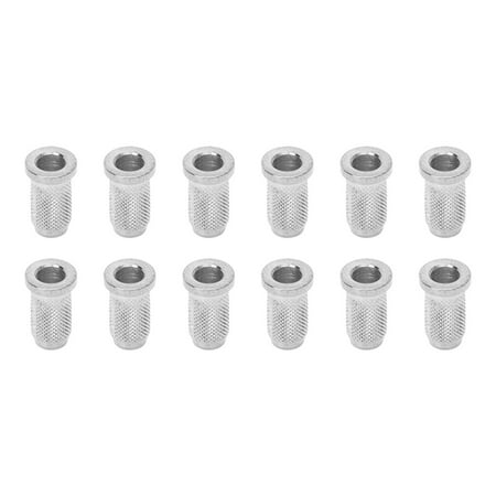 Iron Guitar Ferrules, Compatibility 12PCS Electric Guitar Bushing ...