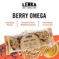 LENKA Handmade Craft Granola Bars - Berry Omega Gluten Free High Fiber ...