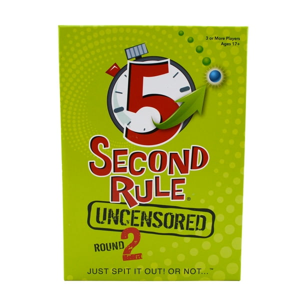 PlayMonster 5 Second Rule - Uncensored: Round 2 - Walmart.com