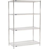 Internet's Best 3-Tier Mini Wire Utility Shelving - Silver - Walmart.com