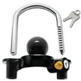 Yiyasu Adjustable Trailer Hitch Coupler Lock, Heavy-Duty Steel, 1 7/8 ...
