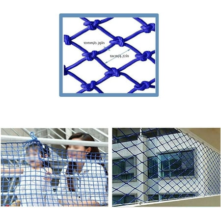 Baby Safety Outdoor Railing Net Protective Mesh Blue Child Kid Safe Net ...
