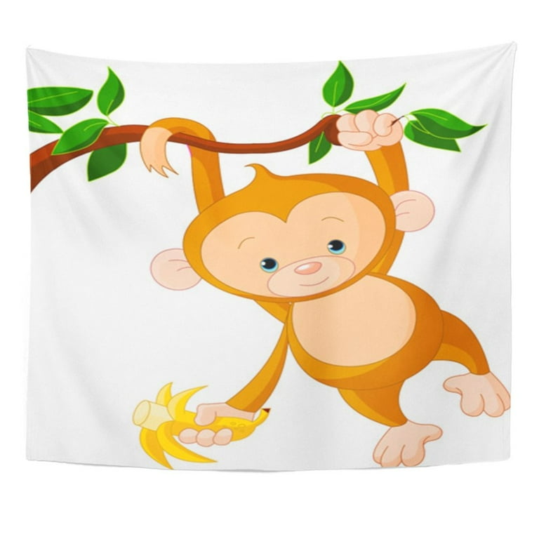 Monkey Jungle Clipart