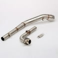 MSX Slip-on Motorcycle Muffler, Front & Middle Link Pipe System for ...