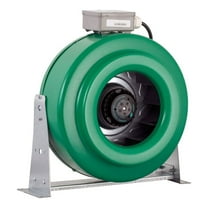 Hydrofarm ACDF10 Active Air 10" Inline Hydroponic Fan with Mounts, 760 ...