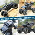 4DRC Fast High Speed 1:12 RC Off Road Truck, 2.4G 4WD Dual Motors, 2 ...