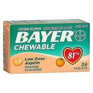 Bayer Aspirin 325mg Pain Reliever - Protects Heart, Reduces Fever ...