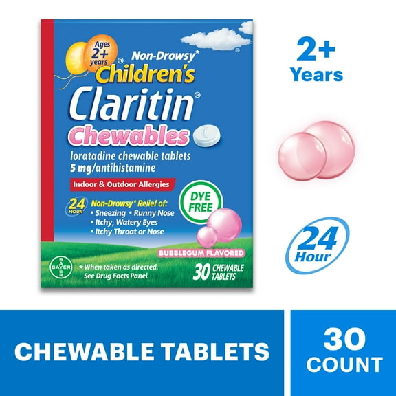 Generic Claritin - Loratadine (10mg) - 100 Tablets HSA/FSA Eligible ...