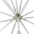 Roman 133173 Silver Burst Tree Topper with Spike on Spring, 15 inch ...
