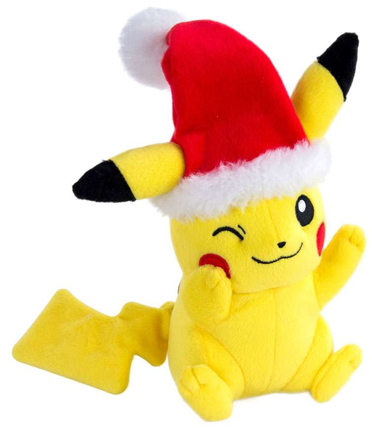 Pokemon Christmas Pikachu Plush - Walmart.com