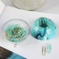 Milue Round Paper Clips Storage Box Magnetic Paperclips Holder ...