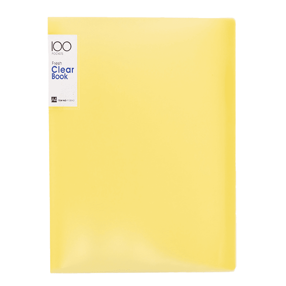 Transparent simple and lightweight A4 loose-leaf folder pp student data ...