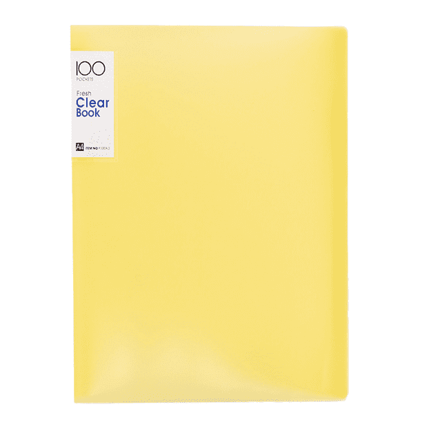 Transparent simple and lightweight A4 loose-leaf folder pp student data ...