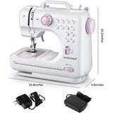 VIFERR Mini Sewing Machine for Beginners, Kids, 12 Built-in Stitches ...