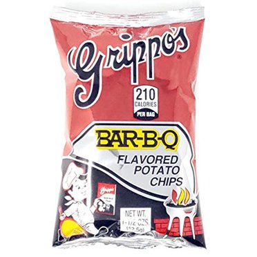 Grippo's BBQ Potato Chips 12oz Bags - Walmart.com