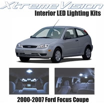 XtremeVision Interior LED for Ford Focus Coupe 2000-2007 4 Pieces Cool ...