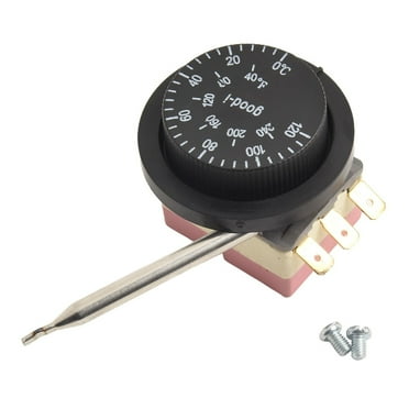 Electric Fan Adjustable Thermostat Temperature Control Switch Wiring ...