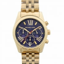Michael Kors Women's Layton MK5959 Gold Stainless-Steel Quartz Watch ...