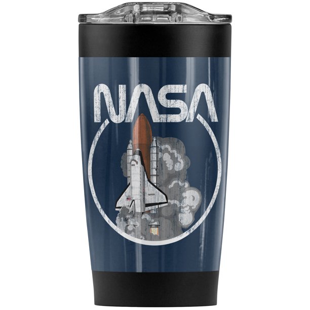Nasa Space Shuttle Stainless Steel Tumbler 20 oz Coffee Travel Mug/Cup ...
