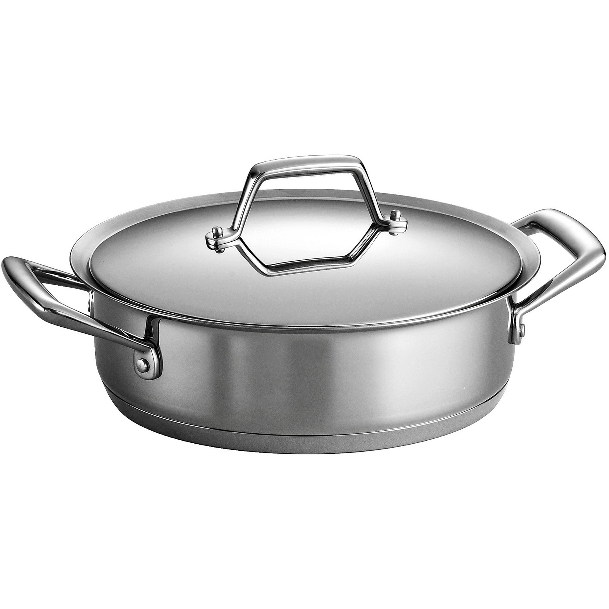 Tramontina Gourmet Prima 3-Quart Covered Casserole with Tri-Ply Base ... Tramontina Gourmet Prima 3-Quart Covered Casserole with Tri-Ply Base ...