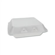 Hefty Supreme Disposable Styrofoam Carryout Containers with Lids, 3 ...