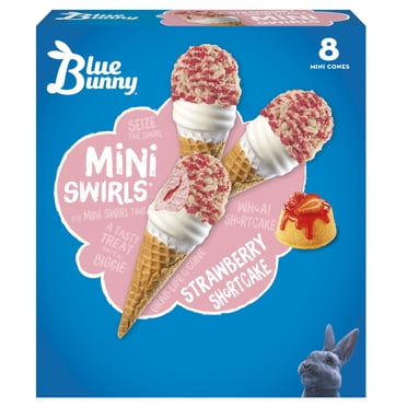 Just The Fun Part Bite-Sized Mini Waffle Cones Filled With Belgian Milk ...