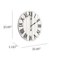 Elegant Designs Small Rustic Clock - Walmart.com