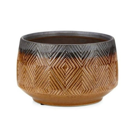 Imax 16394 Creek Large Planter, Gray | Walmart Canada