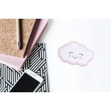 Glitter Galaxy Sticky Notes - Cloud - Walmart.com