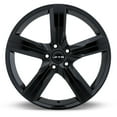 19 Inch Black Alloy Wheel Rim for Volvo C70, RTX 82911 19x8 5x108 5Lug ...