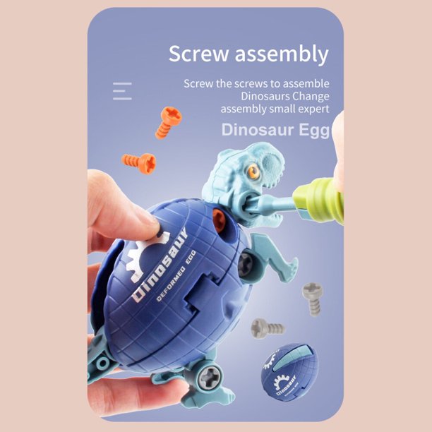 Maoww Assembling Deformed Dinosaurs Deformed Eggs Dinosaurs Toy DIY ...