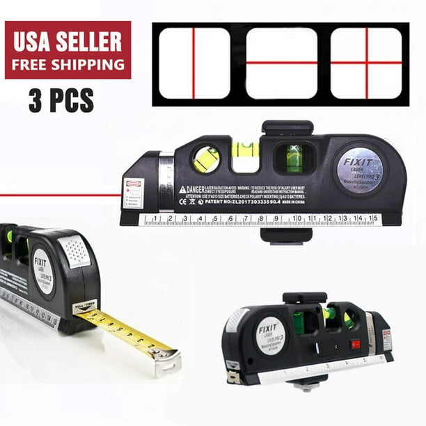 Laser Level Line Tool Multipurpose Laser Level Kit Standard Cross Line ...