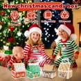 Christmas Treat Boxes Christmas Cookie Boxes Xmas Gingerbread House for ...